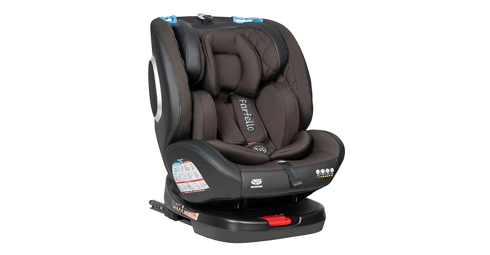 Автокресло детское 0 - 36 кг ISOFIX Farfello YB102A